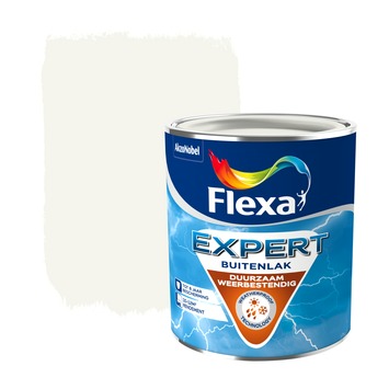 Flexa Expert buitenlak hoogglans wit dekkend 750 ml | Karwei