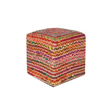 WOOOD poef Candy vierkant 40x40x40 cm kopen? | Karwei