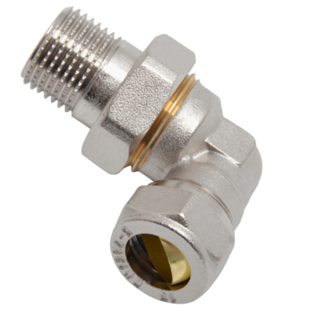 Karwei 2-delige Radiatorkoppeling Haaks 1/2" x 15mm (buitendraad x knel) kopen? Sanitair ...