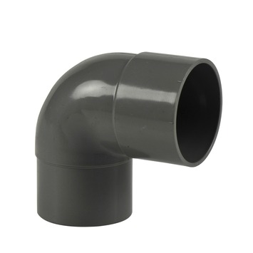 Martens PVC bocht 90° grijs 1x mof 50 mm | Karwei