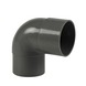 Martens PVC bocht 90° grijs 1x mof 50 mm | Karwei