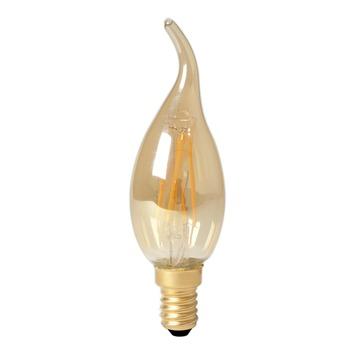 Calex LED tip-kaars gold E14 (kleine) fitting 3.5W 200 lumen dimbaar ...