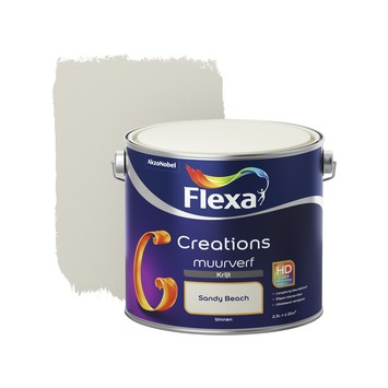 Flexa Creations muurverf sandy beach krijt 2,5 liter kopen? flexa ...