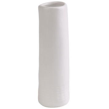 Keramieken vaasje mat wit (5x5x15cm) kopen? Glaswerk & vazen | Karwei