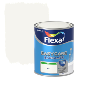 Flexa EasyCare muurverf badkamer wit mat 1 liter | Karwei