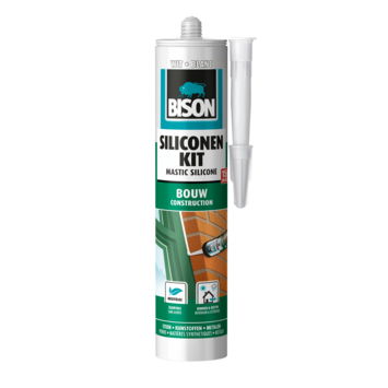Bison siliconenkit bouw wit koker 300 ml kopen? voegkitten | Karwei