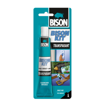 Bison kit contactlijm tube transparant 50 ml | Karwei