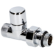 Karwei radiator voetventiel chroom 1/2" x 15mm Recht kopen? | Karwei