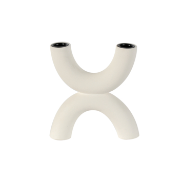 Vaasje keramiek mat wit | Karwei