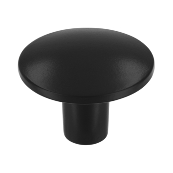 Knop Jelte zwart 30 mm | Karwei