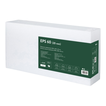 Polystyreen isolatieplaat EPS 100x50x2cm 12st 6m² kopen ...
