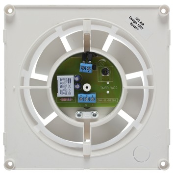 IVC Air inbouwventilator met timer aluminium 125 mm kopen ...