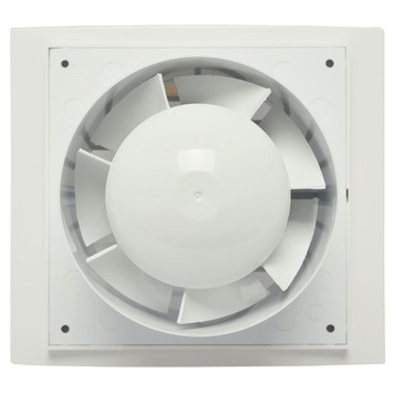 IVC Air Design inbouwventilator met timer en vochtsensor wit 100 mm ...