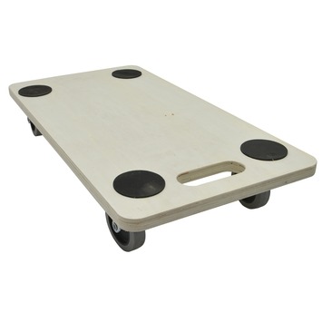 Handson meubeltransporter multiplex 56x30 cm met zachte wielen en anti ...